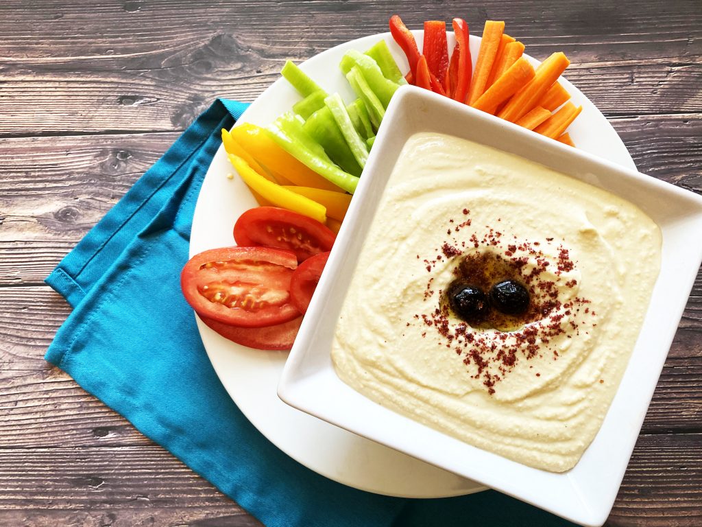 Delicious Garlic Hummus - Hapa Family Table
